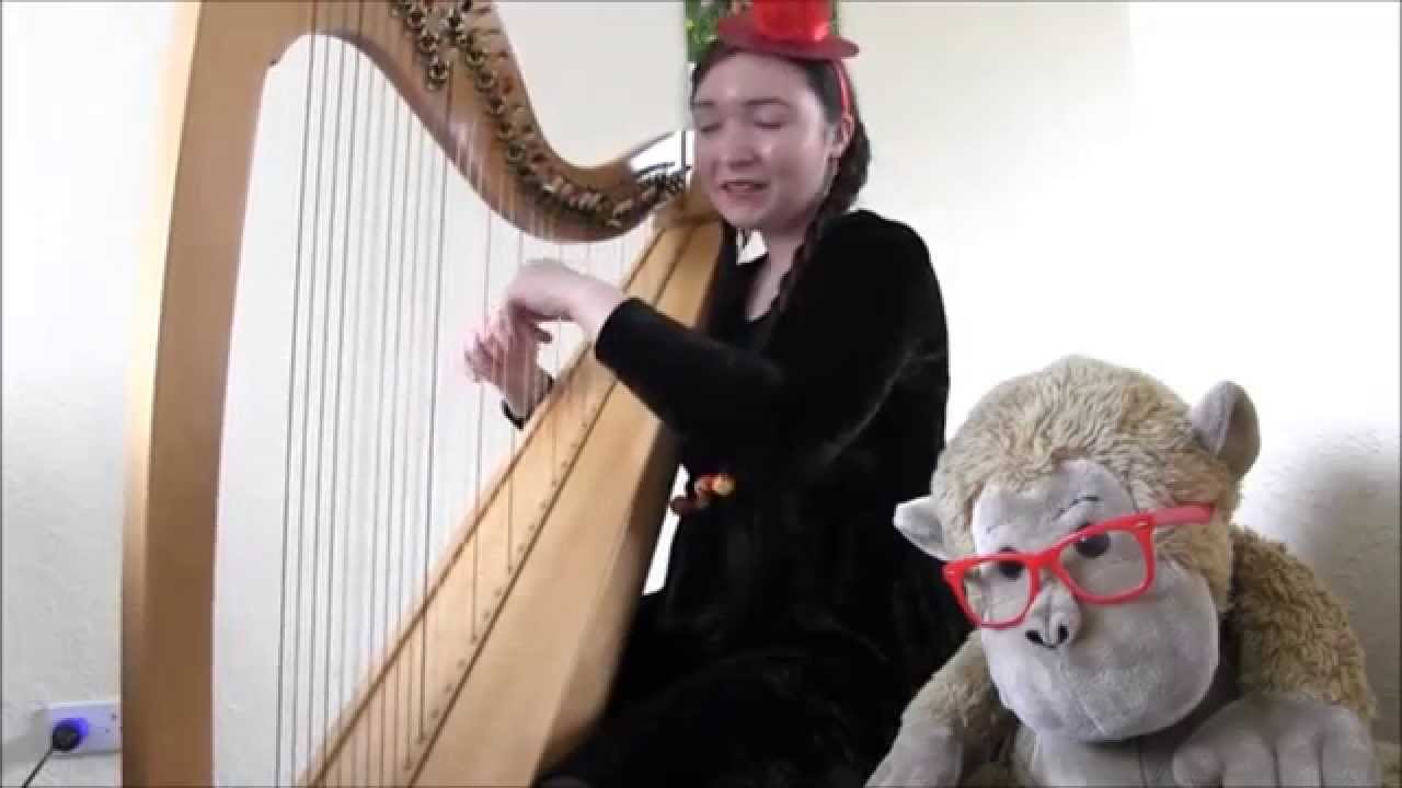 Adventure Time HARP style by Siobhan Owen feat Gary Gorilla - YouTube