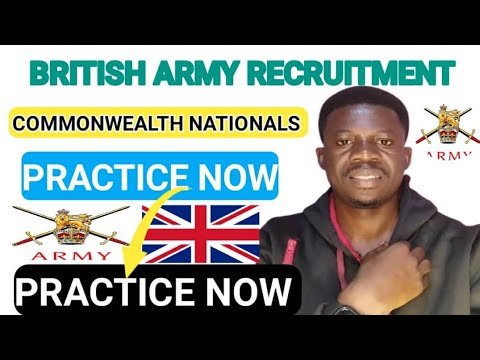 British Army: Update on commonwealth recruitment| cognitive test ...