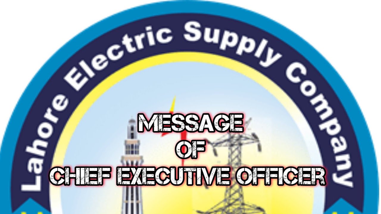 Message Of CEO LESCO - YouTube