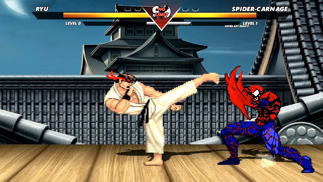 RYU vs SPIDER CARNAGE - Highest Level Awesome Fight! - YouTube