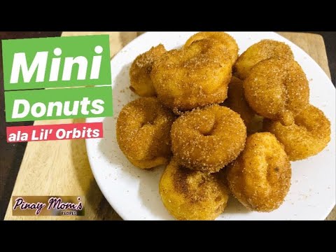 Mini Donuts ala Lil' Orbits | Homemade Mini Donuts Using Pancake mix ...