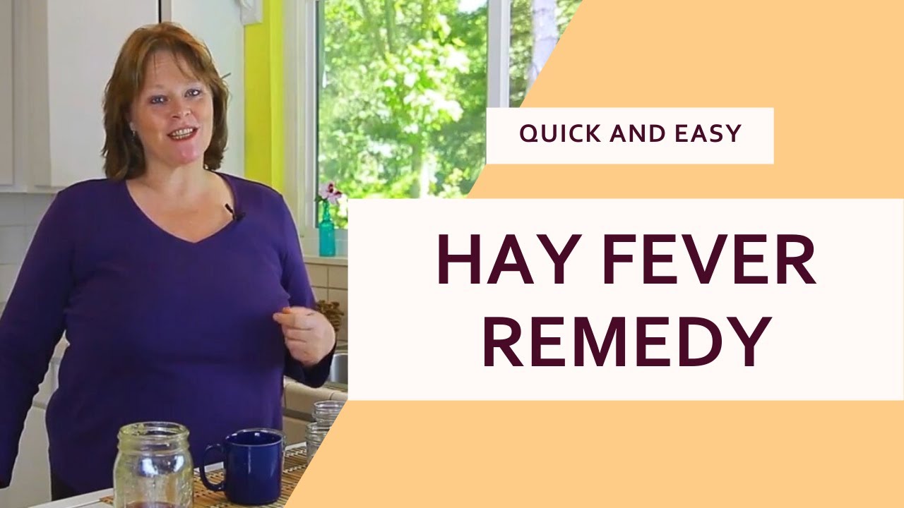 Natural Remedy: Quick and Easy Hay Fever Tea - YouTube