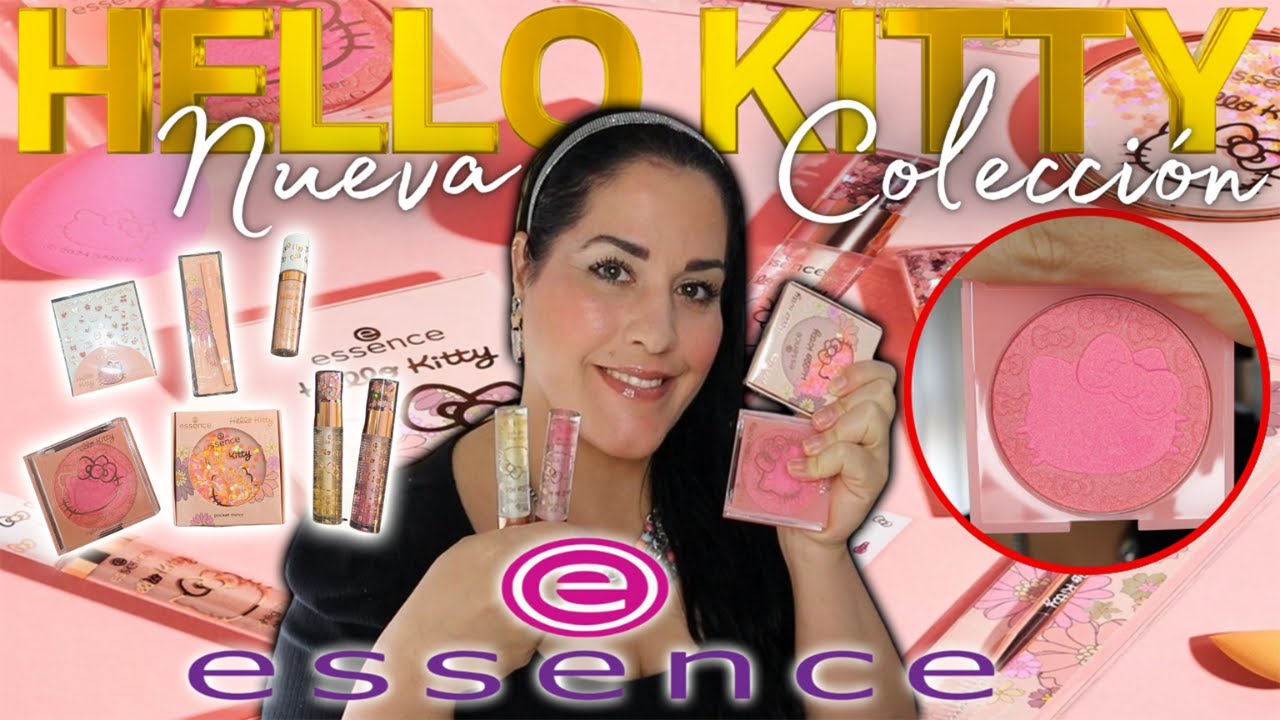 🔥NOVEDADES ESSENCE🔥COLECCIÓN HELLO KITTY🐱¡LA PRUEBO Y COMPRO! - YouTube