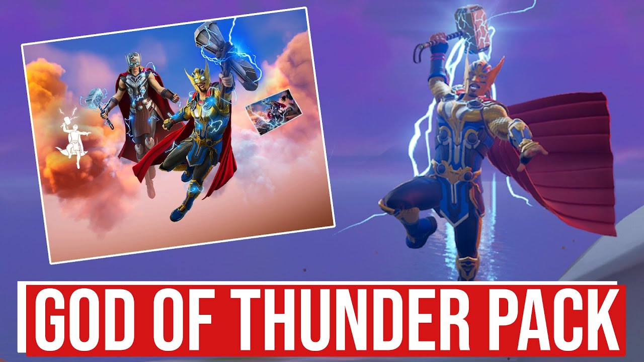BRAND NEW GOD OF THUNDER PACK! Thor Odinson & Mighty Thor Full Gameplay ...