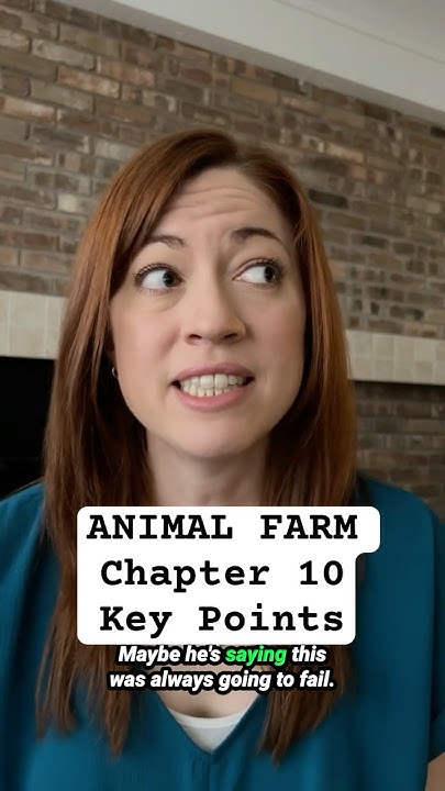 ANIMAL FARM Chapter 10 Key Points - YouTube