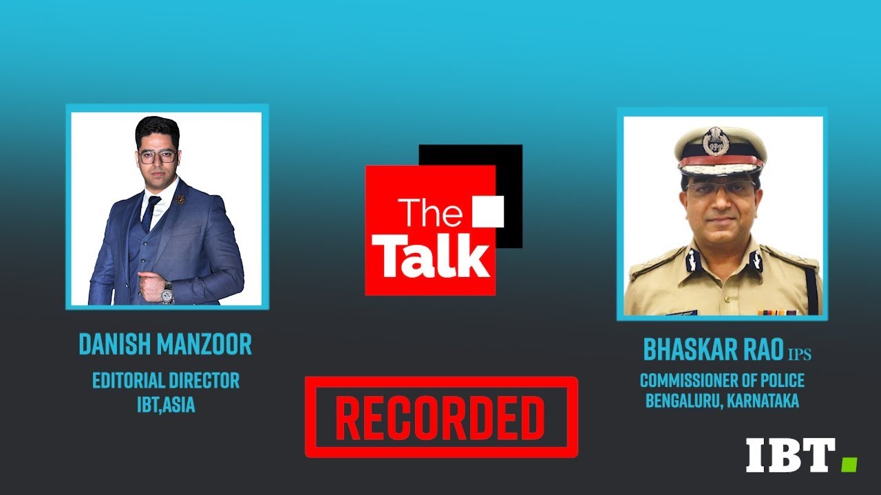 Interview of Bhaskar Rao, IPS, Commissioner of Police, Bengaluru with ...