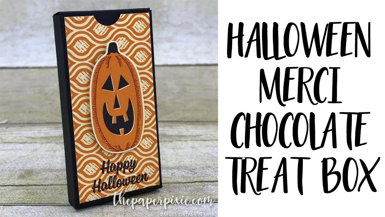 Halloween Merci Chocolate Treat Box - YouTube