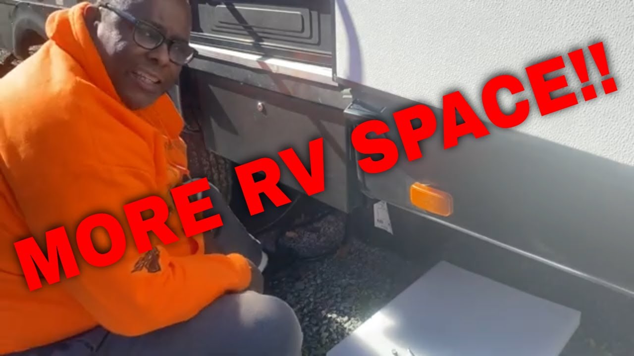 Installing a Storage Box to Your RV - YouTube