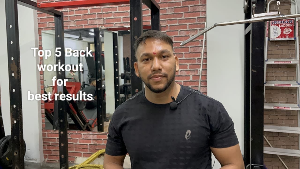 Top 5 workout for back |Best back exercise| - YouTube