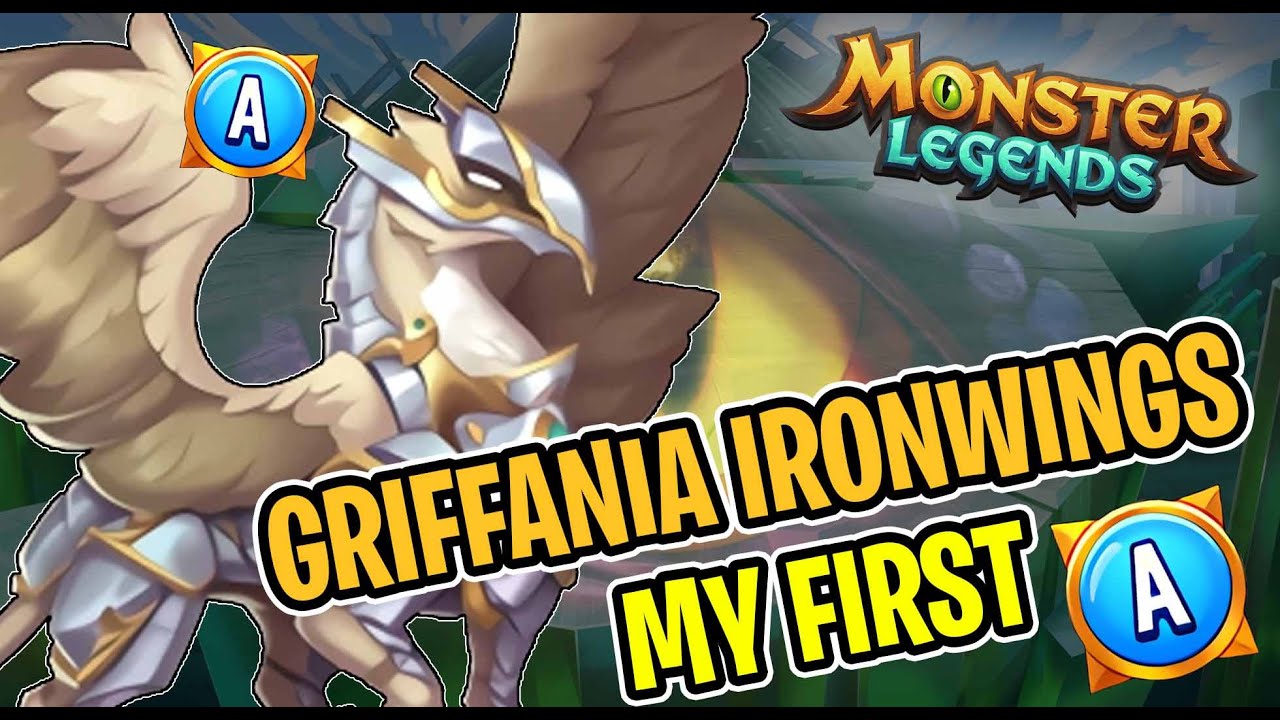 My First Ancient Monster Griffania Ironwings on Monster Legends - YouTube