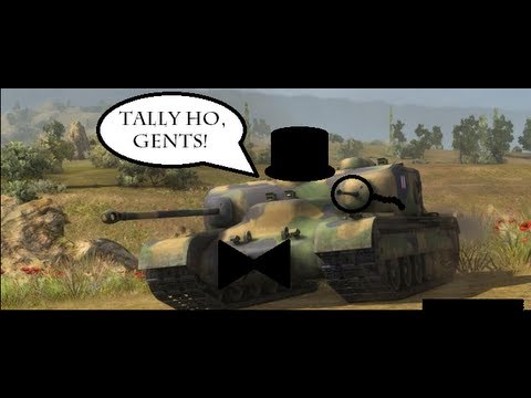 World Of Tanks - AT7 - Best British TD? - YouTube