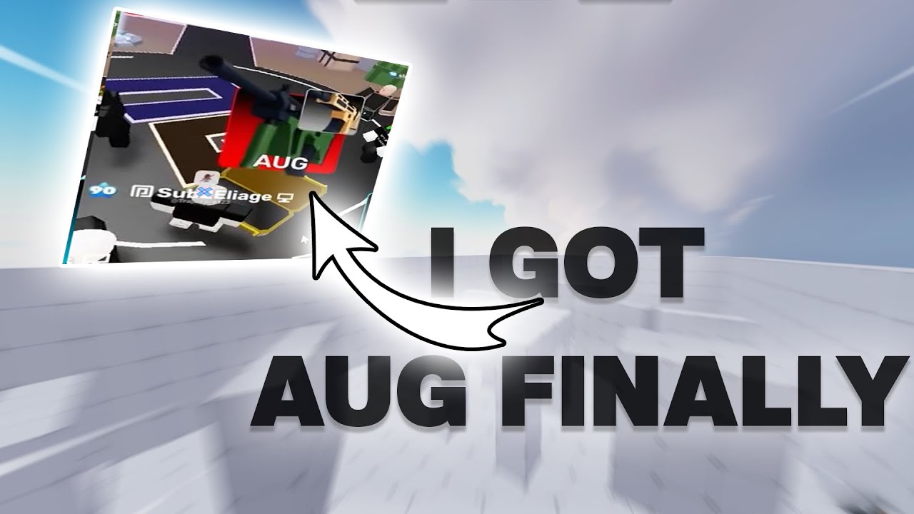 I UNLOCKED AUG SKIN IN ROBLOX RIVALS - YouTube