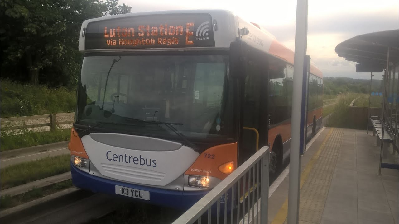 Full Route | Centrebus Service E | Toddington - Luton - YouTube