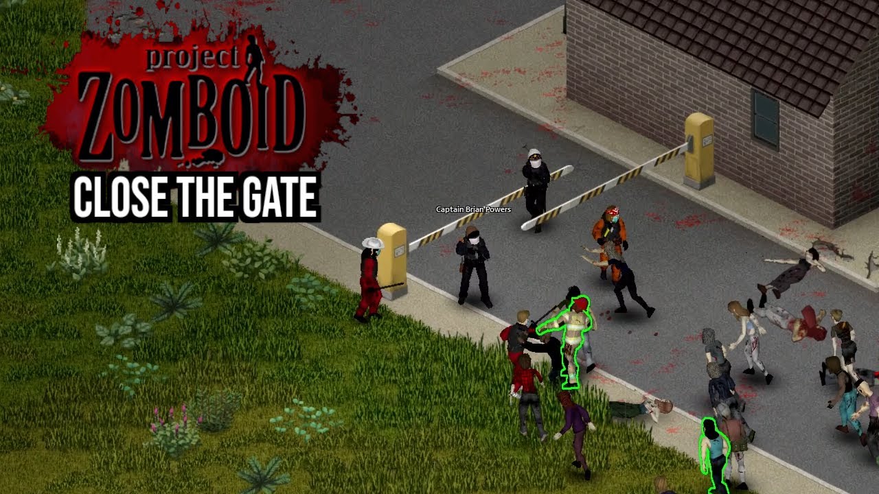 Rosewood Prison, Close The Gate! - Project Zomboid - YouTube
