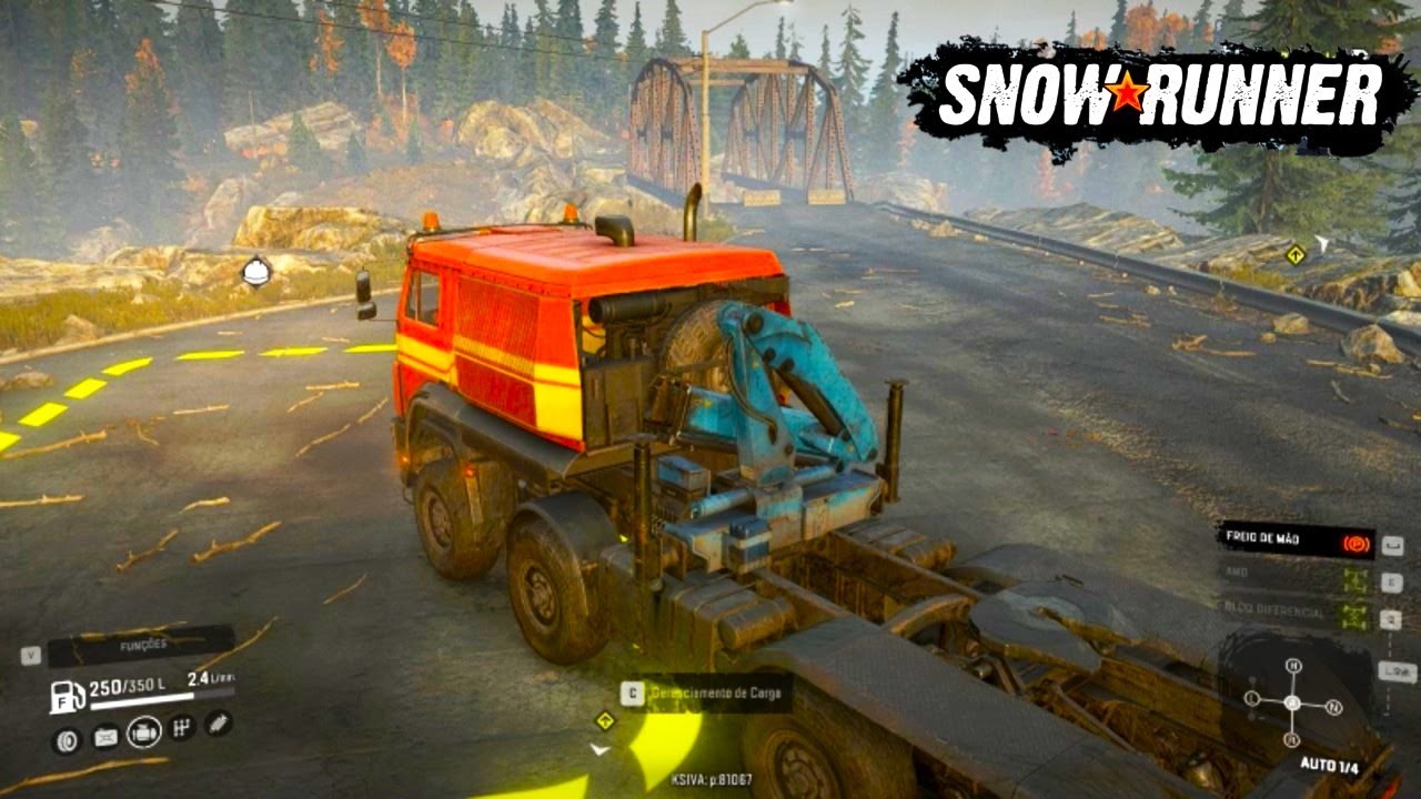 Snow Runner Michigan - Ilha Drumond: Sentido 1ª Etapa - YouTube