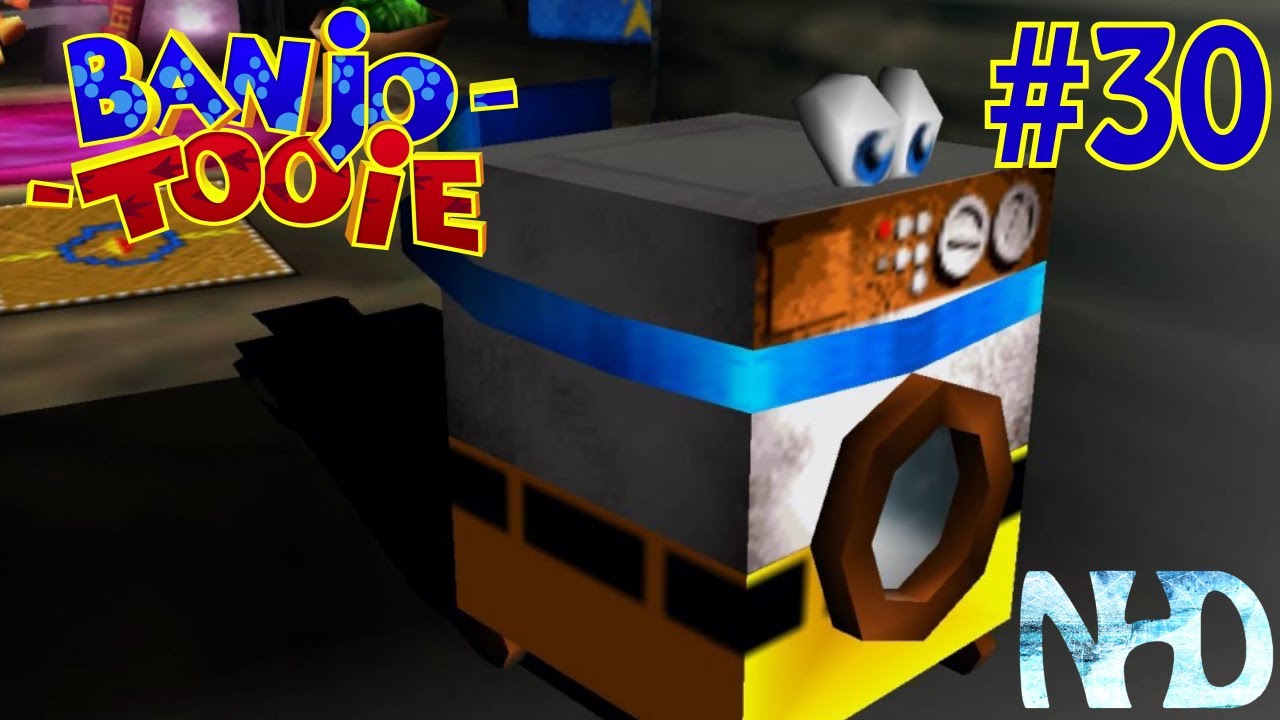 Let's Play Banjo Tooie (pt30) Washing Machine, Cleaning underwear ...