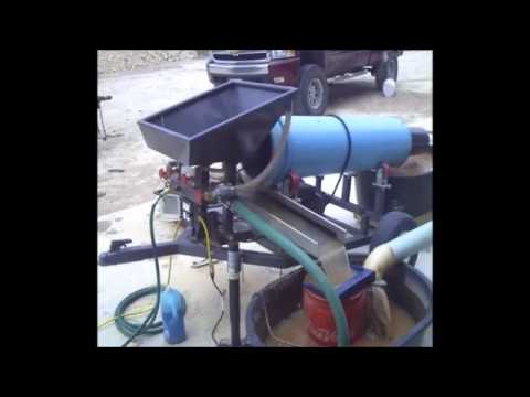 Reverse Helix gold Trommel - YouTube