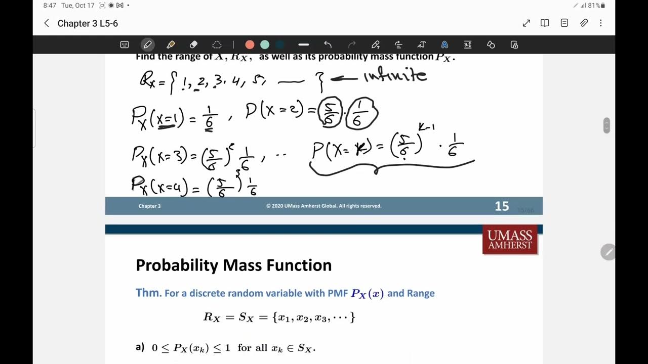Probability: Discrete Random Variables, and Special Discrete Random Variables - YouTube