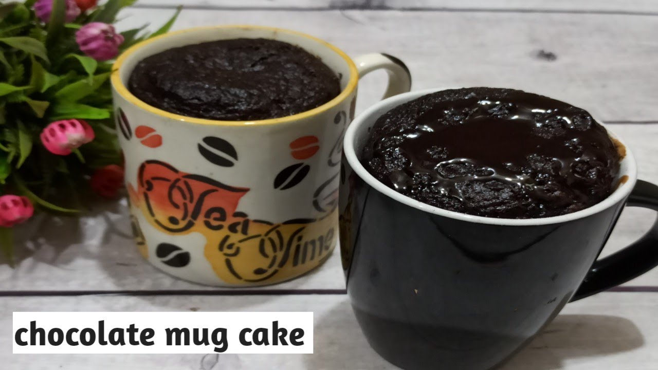 How to make mug cake in otg oven at home in marathi | mug cake recipe ...