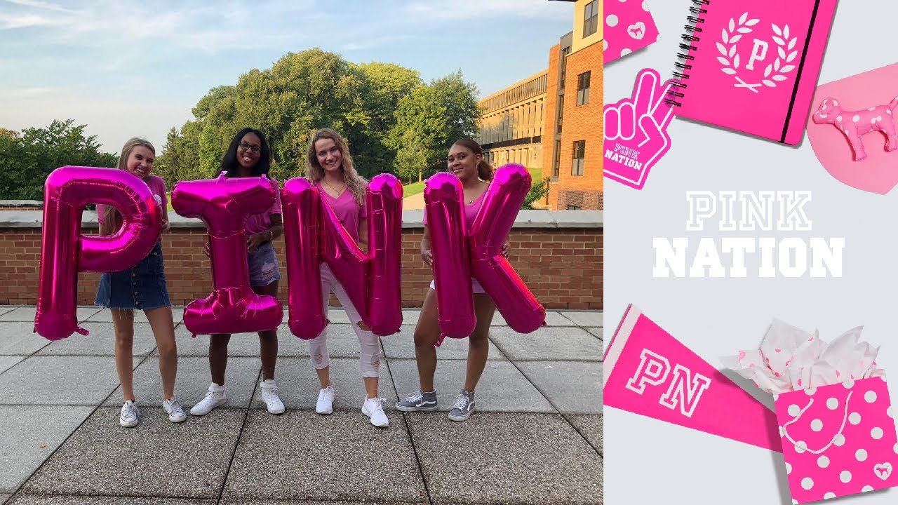 PINK Scavenger Hunt @ Kent State University - YouTube