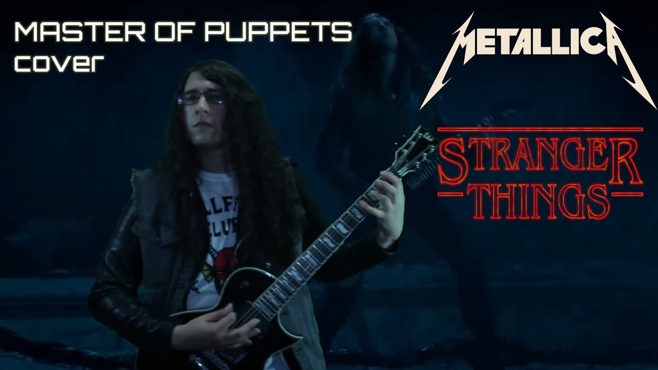Master of puppets (Guitar cover) Eddie Munson Stranger things - YouTube