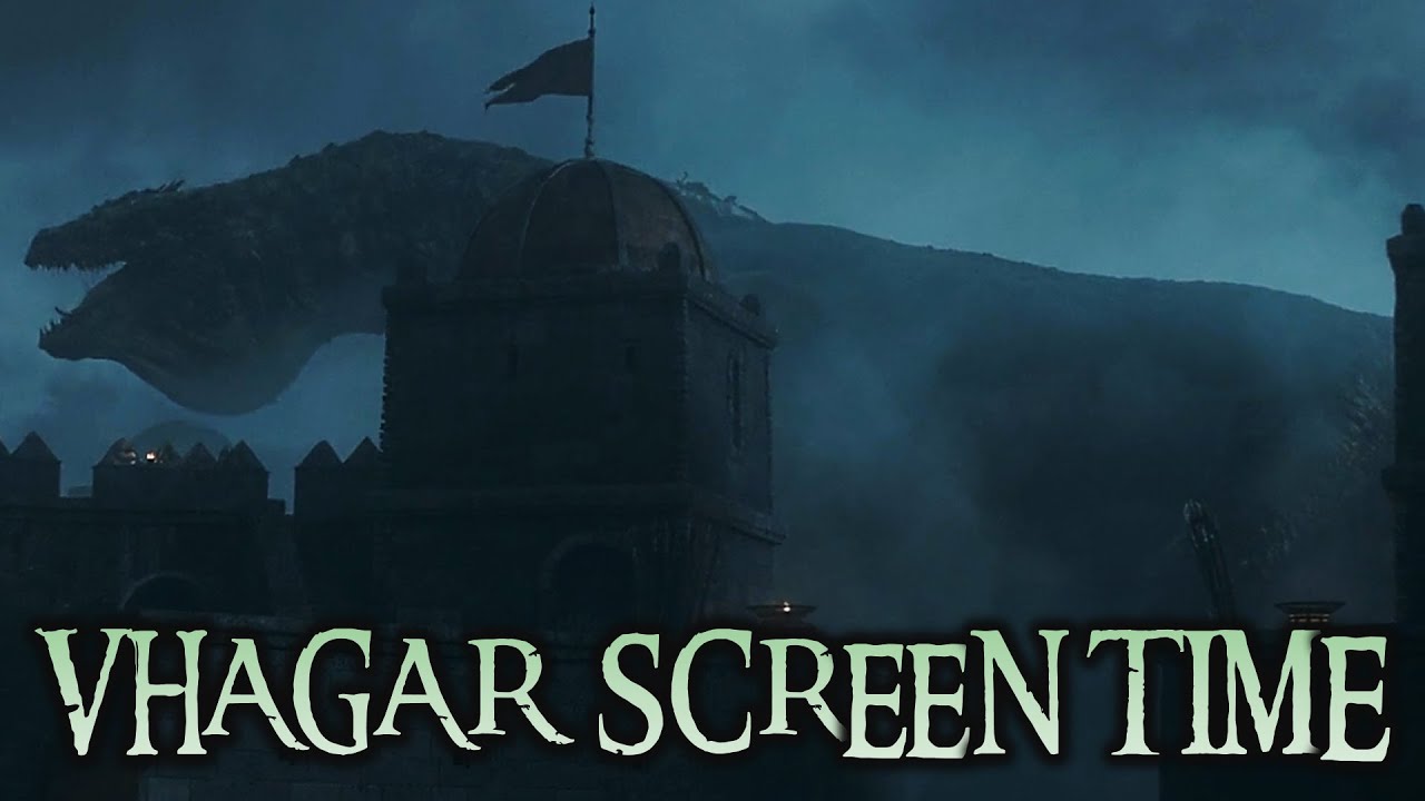 Vhagar Screen Time - House of the Dragon (Season 1) - YouTube