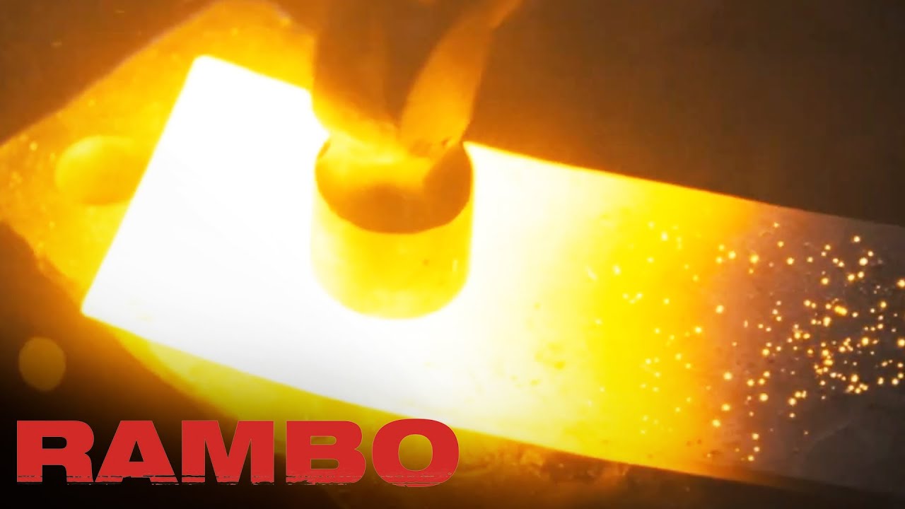 'Rambo Making Weapons' Scene | Rambo (2008) - YouTube