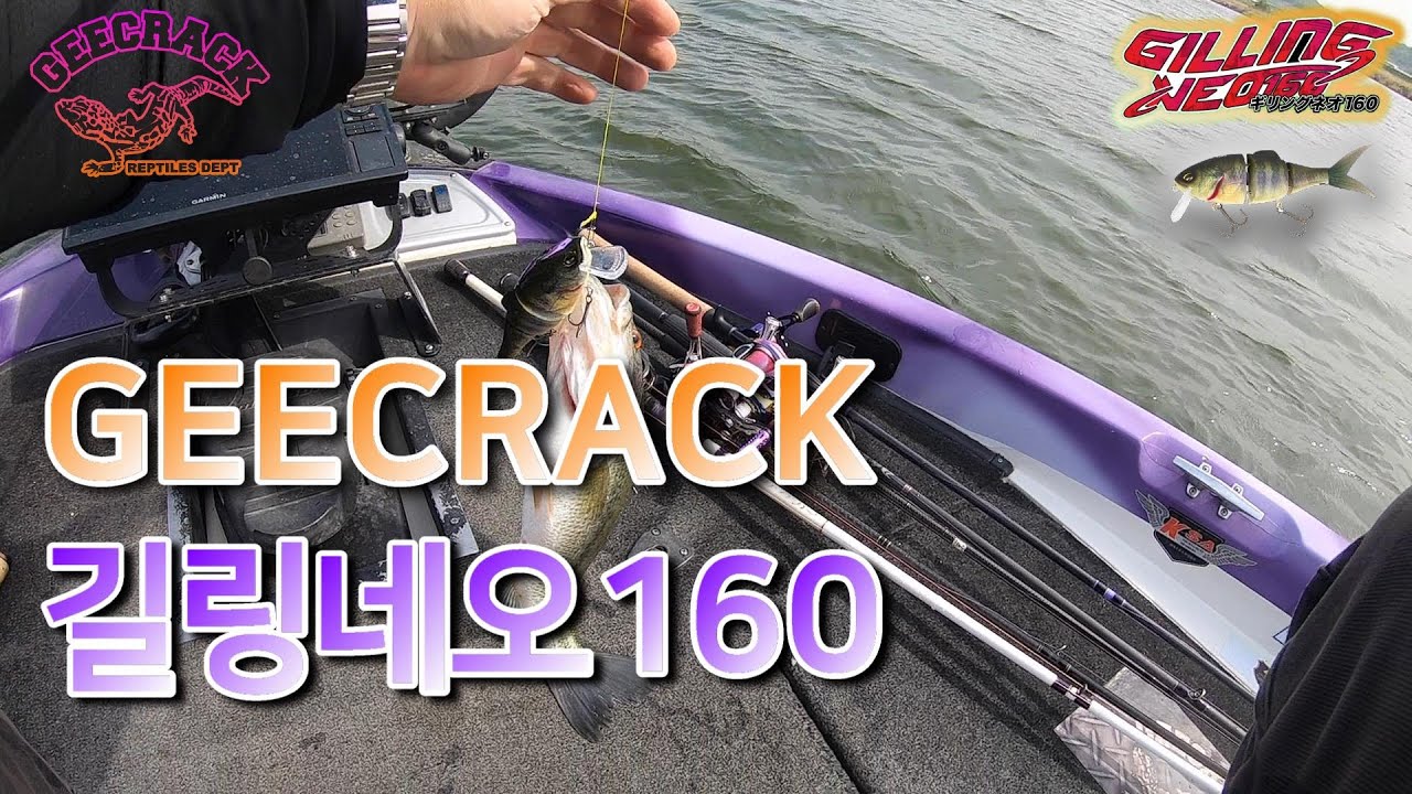 [Pro Angler TV]빅베이트/GILLING NEO 160/길링네오160/지크락/GEECRACK/배스/배스낚시/루어낚시 ...