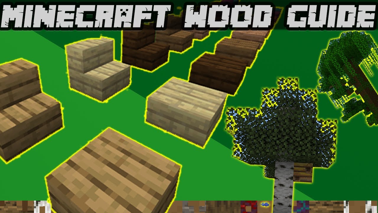 Beginner Wood Guide for Minecraft Java - YouTube