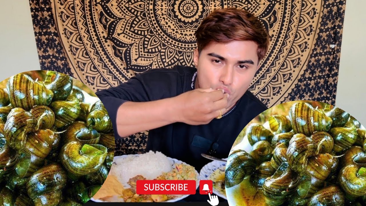 Making & Eating Authentic Nepali Ghongi - YouTube