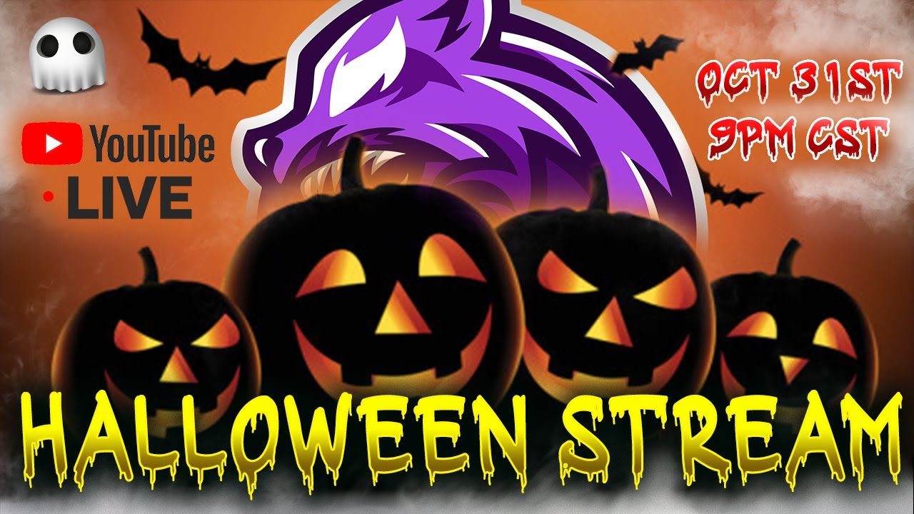HALLOWEEN LIVE 🔴 STREAM ON YOUTUBE!! (Are you Coming!?!?) - YouTube