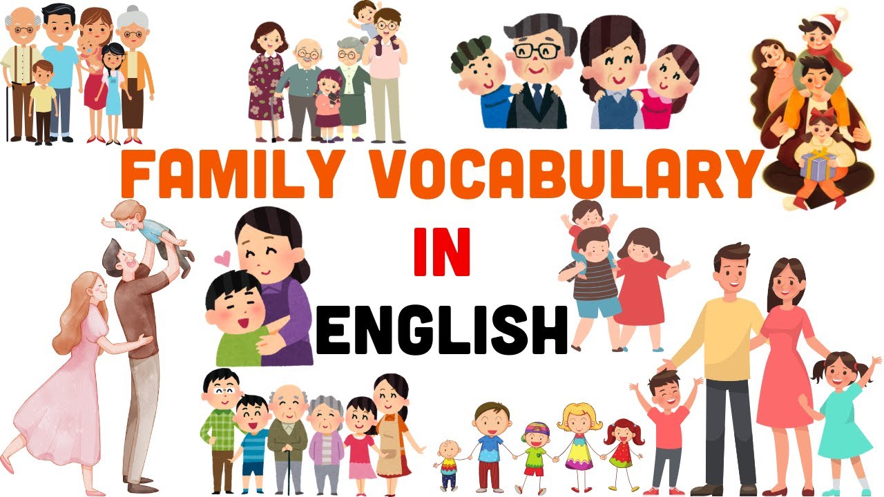 Learn Family Vocabulary in English | Essential Words for Kids and ...