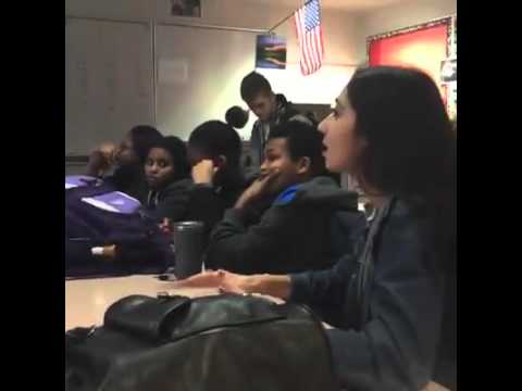 High School Student Schools Teacher on What Racism Is - YouTube
