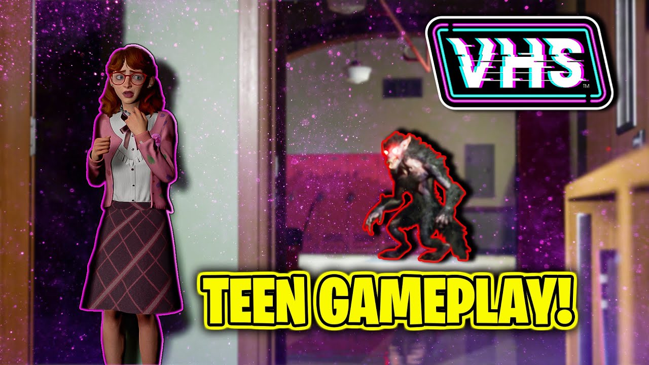 VHS Game NEW Horror Game 4V1 Like DBD | VHS Teen Gameplay Closed Beta ...