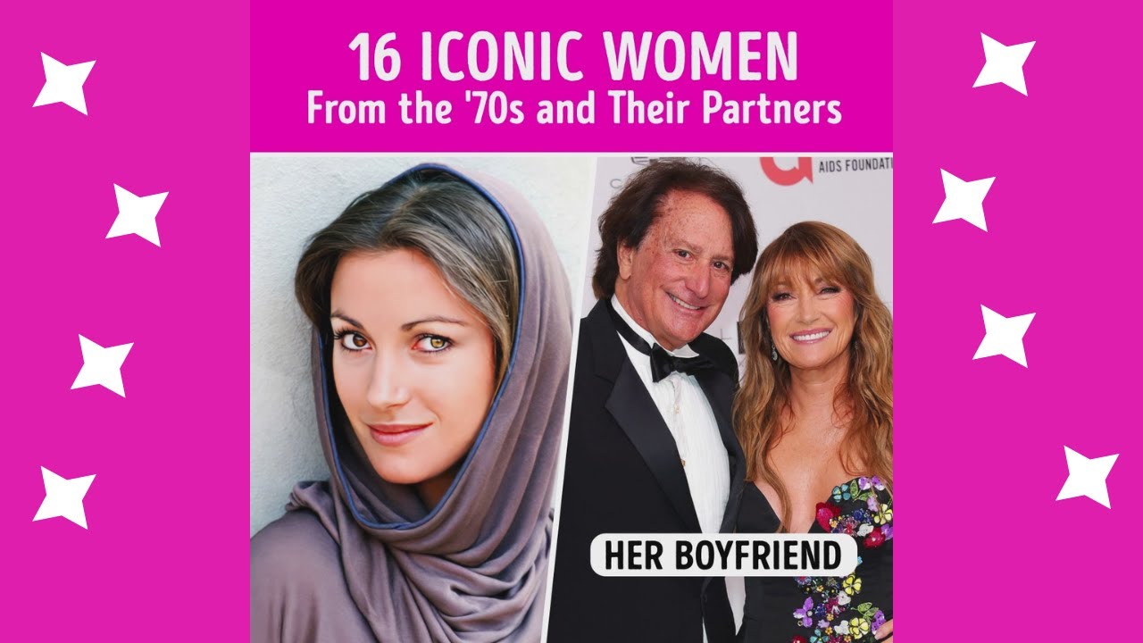 16 Iconic Women From the '70s and Their Partners - YouTube