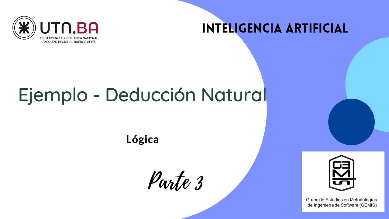 Lógica - Deducción Natural Ejemplos - YouTube