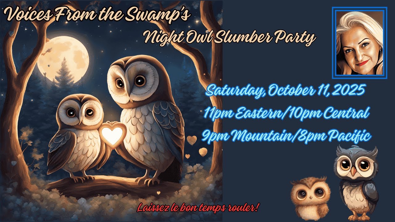 Night Owls Slumber Party - Saturday, October 11, 2025 - YouTube