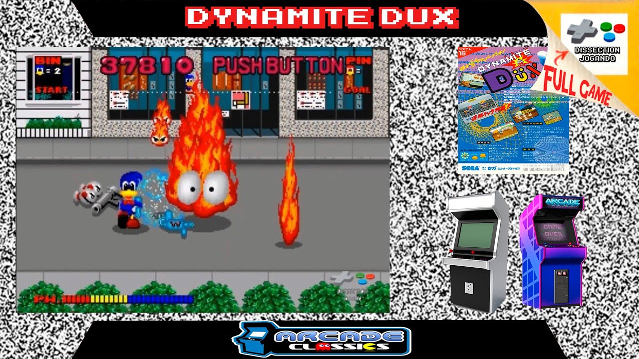 Dynamite Dux - Arcade [Longplay] - YouTube