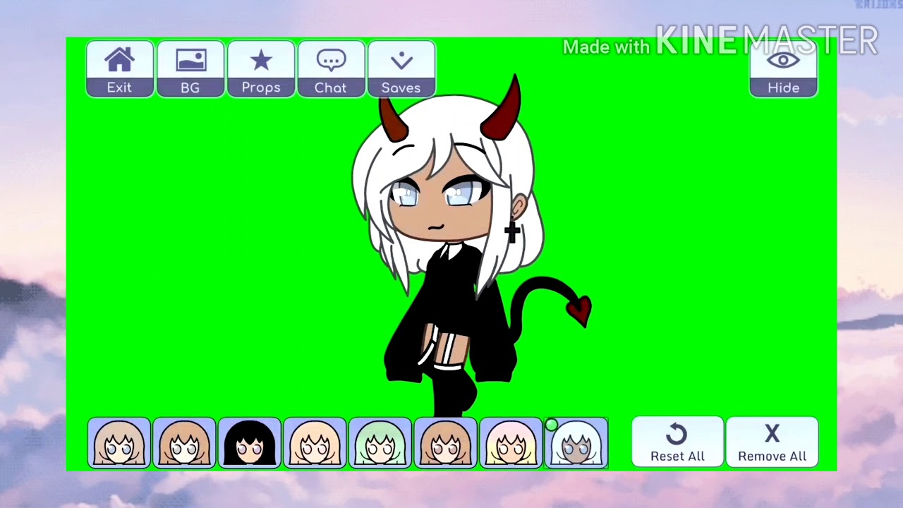 How to animated walk on kinemaster gacha life with mizy - YouTube