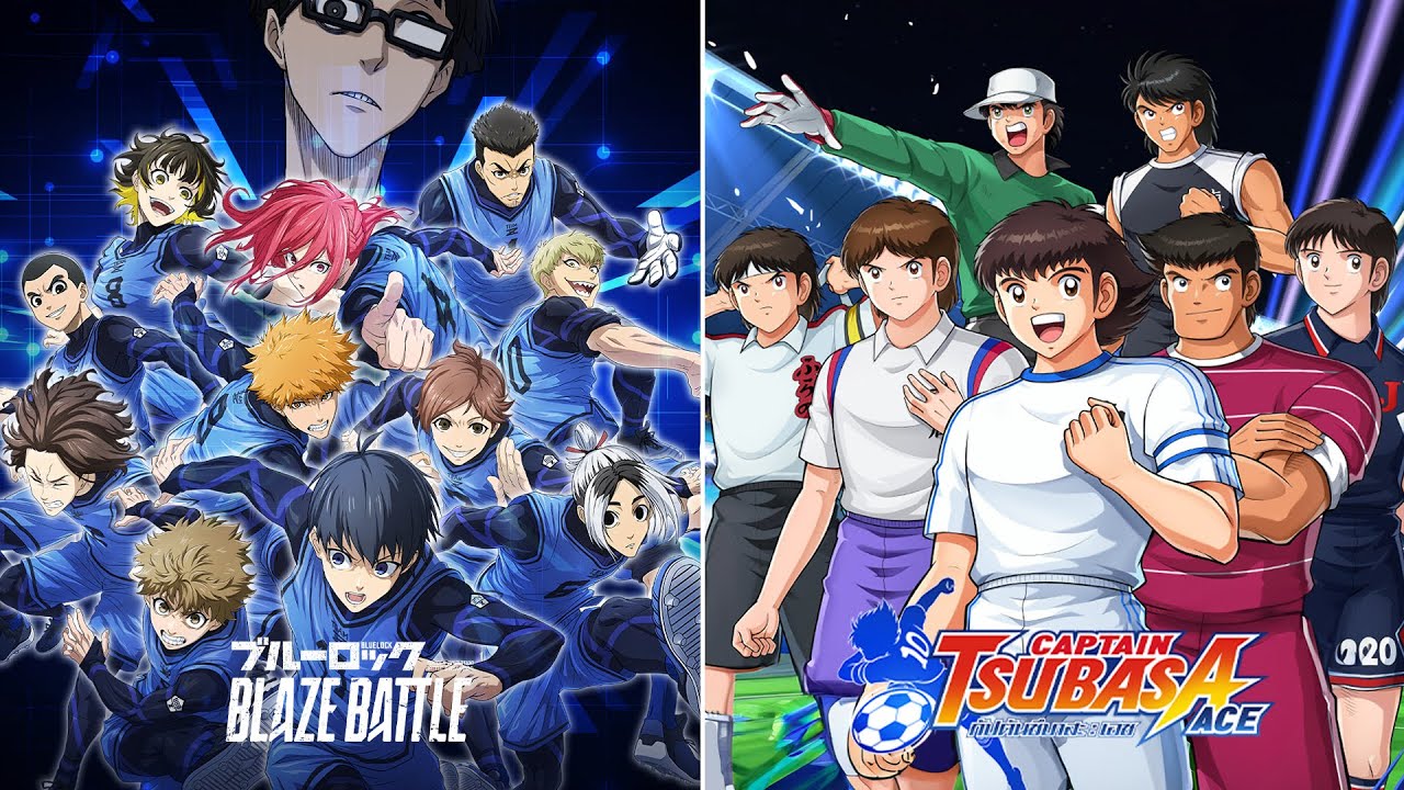 Blue Lock Blaze Battle Atau Captain Tsubasa ACE? - YouTube