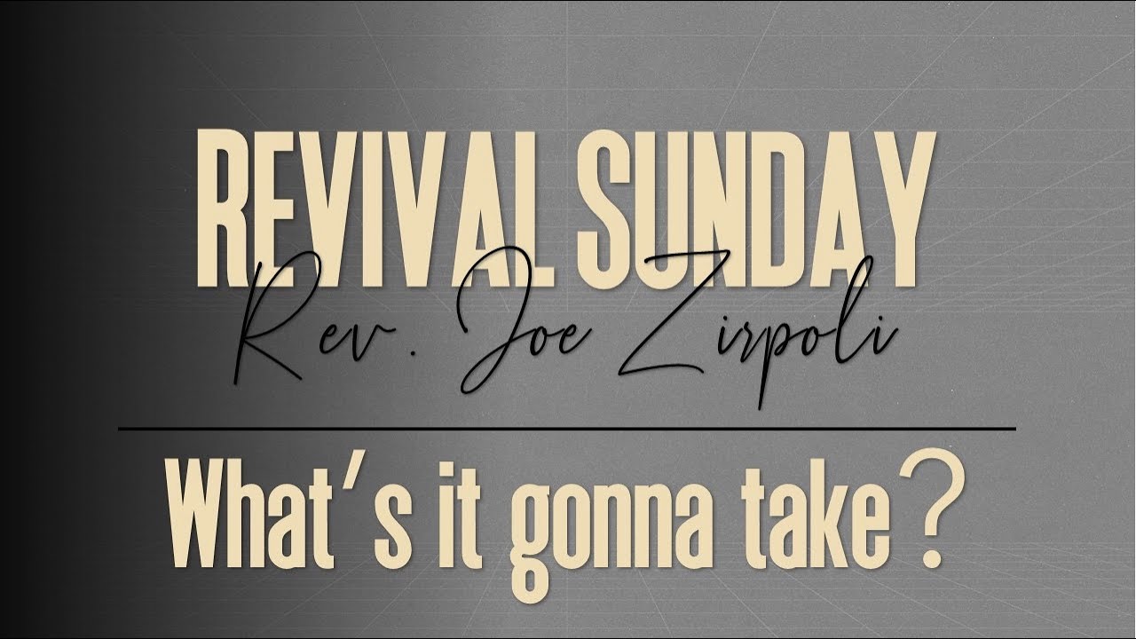 What's it Gonna Take | Joe Zirpoli | LifeSpring Church in Brookfield WI ...