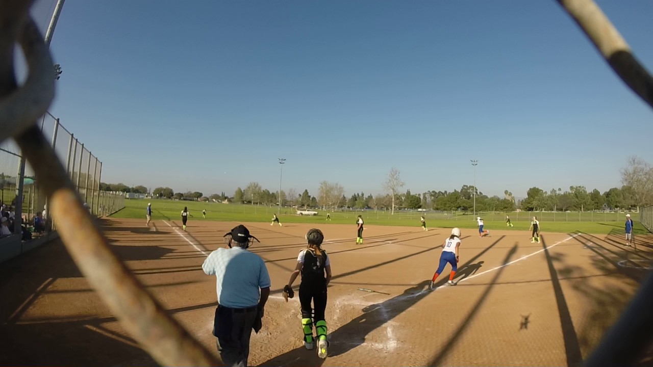 Firestormz Fastpitch: Alyssa Peña #10 Nice Single - YouTube