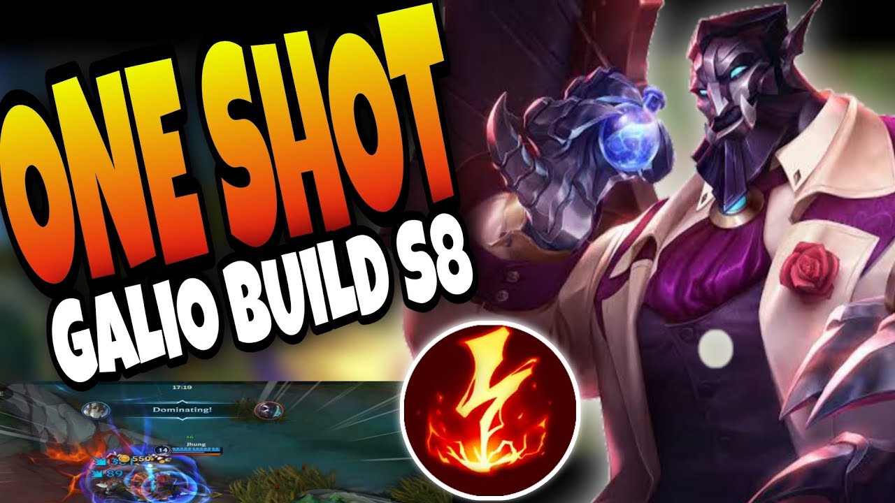 Galio New One Shot Build Season 8 ( Galio Vs. Fizz Midlane Gameplay ...