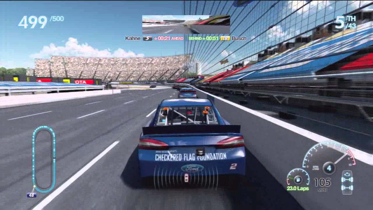 NASCAR The Game: Inside Line Highlights (2013 STP Gas Booster 500 ...