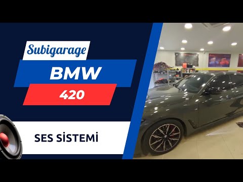 2023 BMW 420i Gran Coupe Bewith Hifi Ses Sistemi
