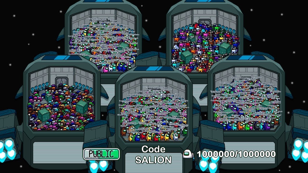 SUPER LOBBY Mod in AMONG US - YouTube