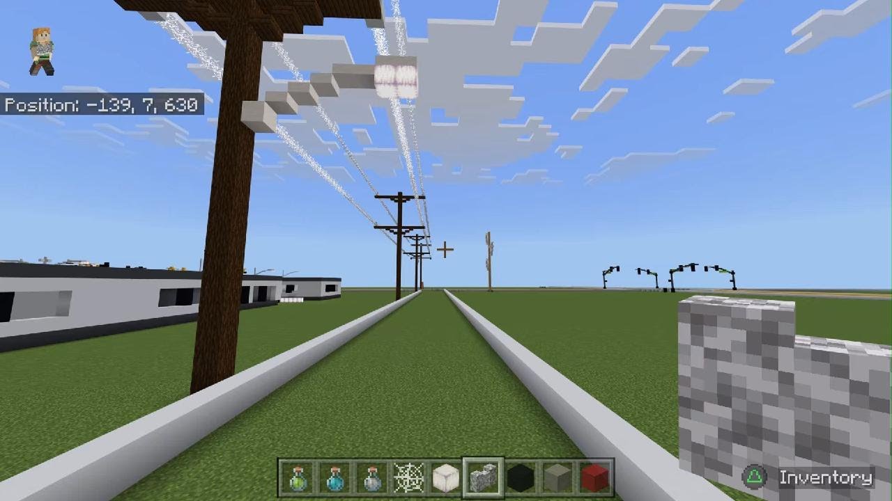 Minecraft California Power Poles part 2 - YouTube