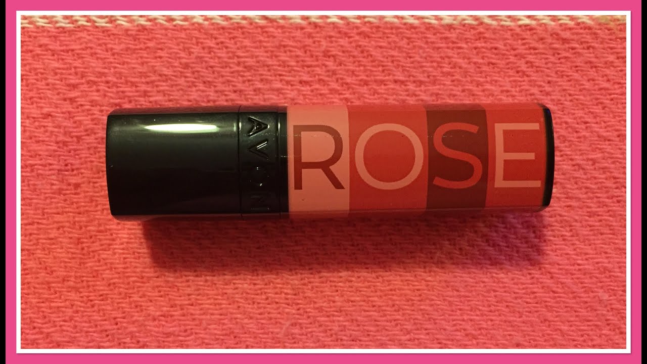 Avon Lipstick 💄 Rose Ultra Matte “ Boom Boom Rouge ️ “ - YouTube