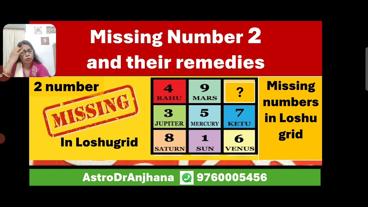 missing number 2 in loshugrid ll missing number remedies ll loshugrid ...