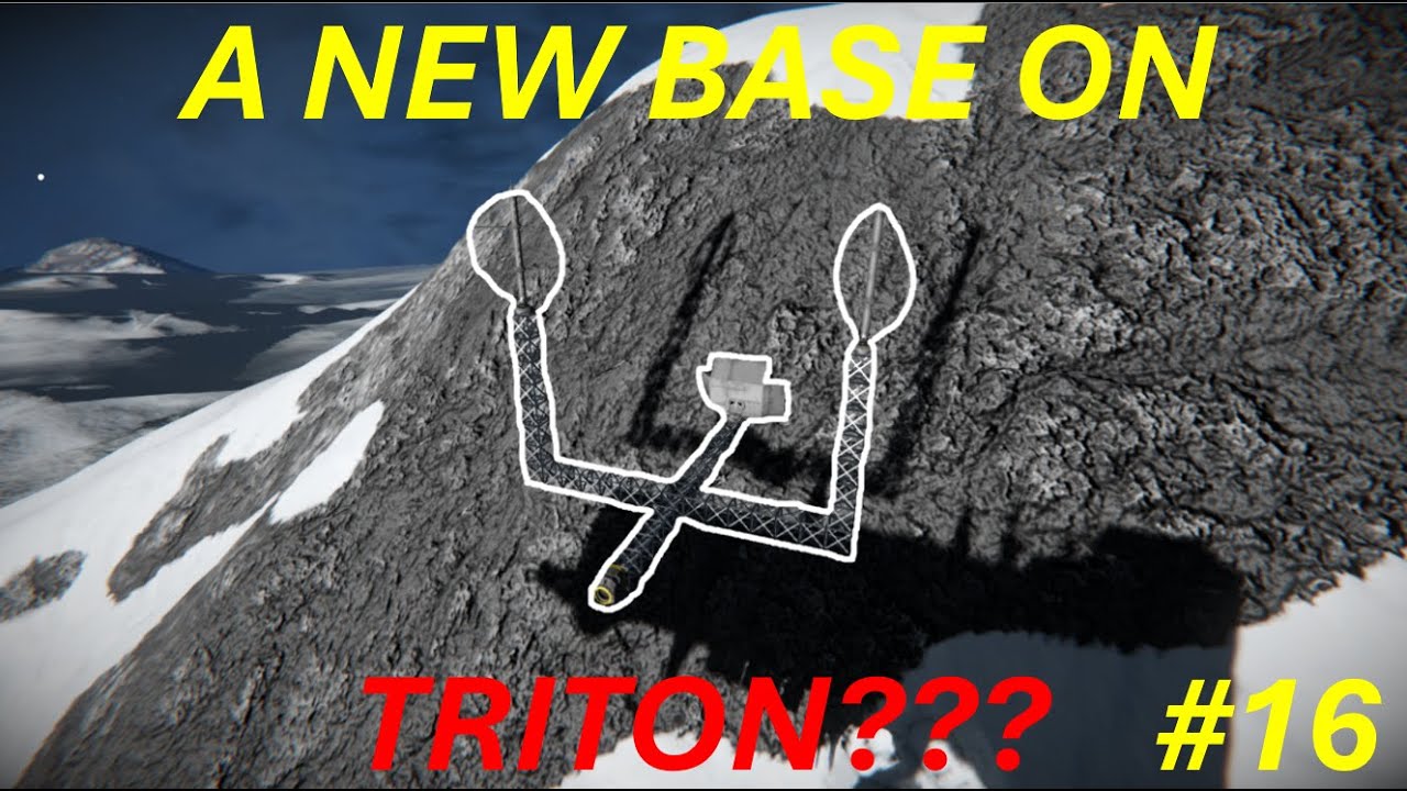 Space engineers Survival Episode 16 A New Base on Triton??? - YouTube